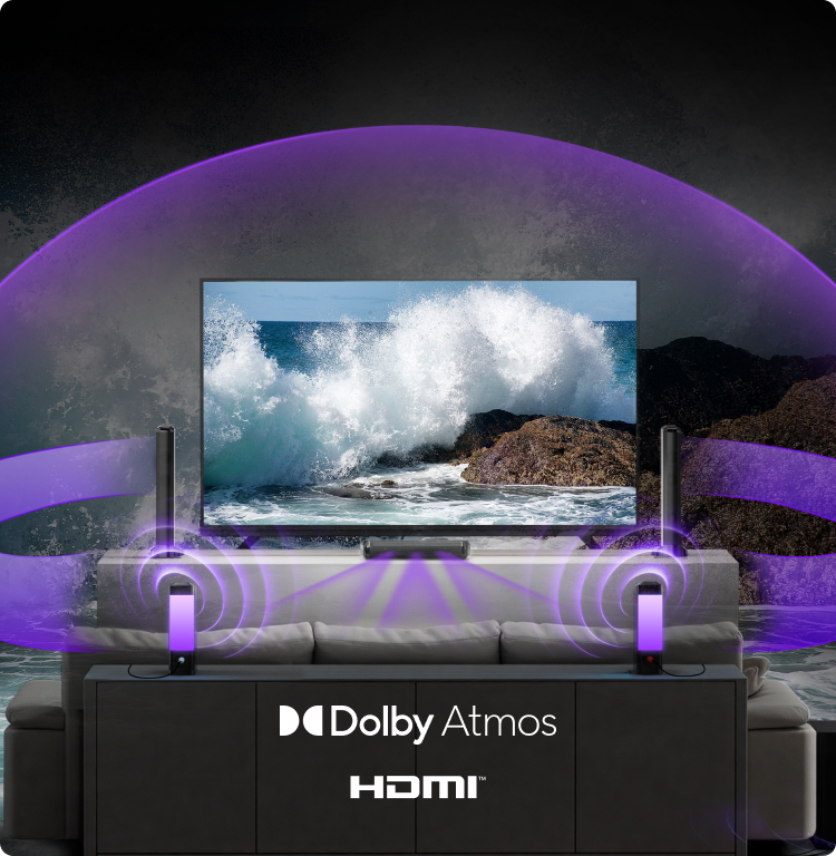 ULTIMEA Apollo S90 9.1 Dolby Atmos Soundbar with Dynamic Lighting