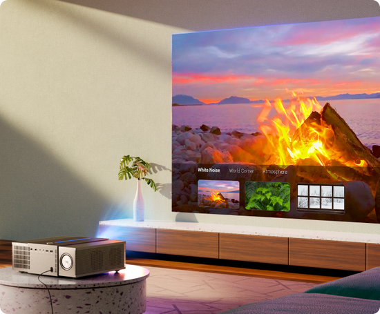 Ultimea Apollo P60 | 1080P Smart Projector with 4K Support