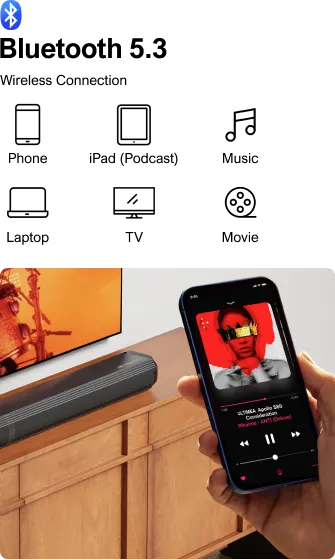 ULTIMEA Apollo S60 Detachable Soundbar