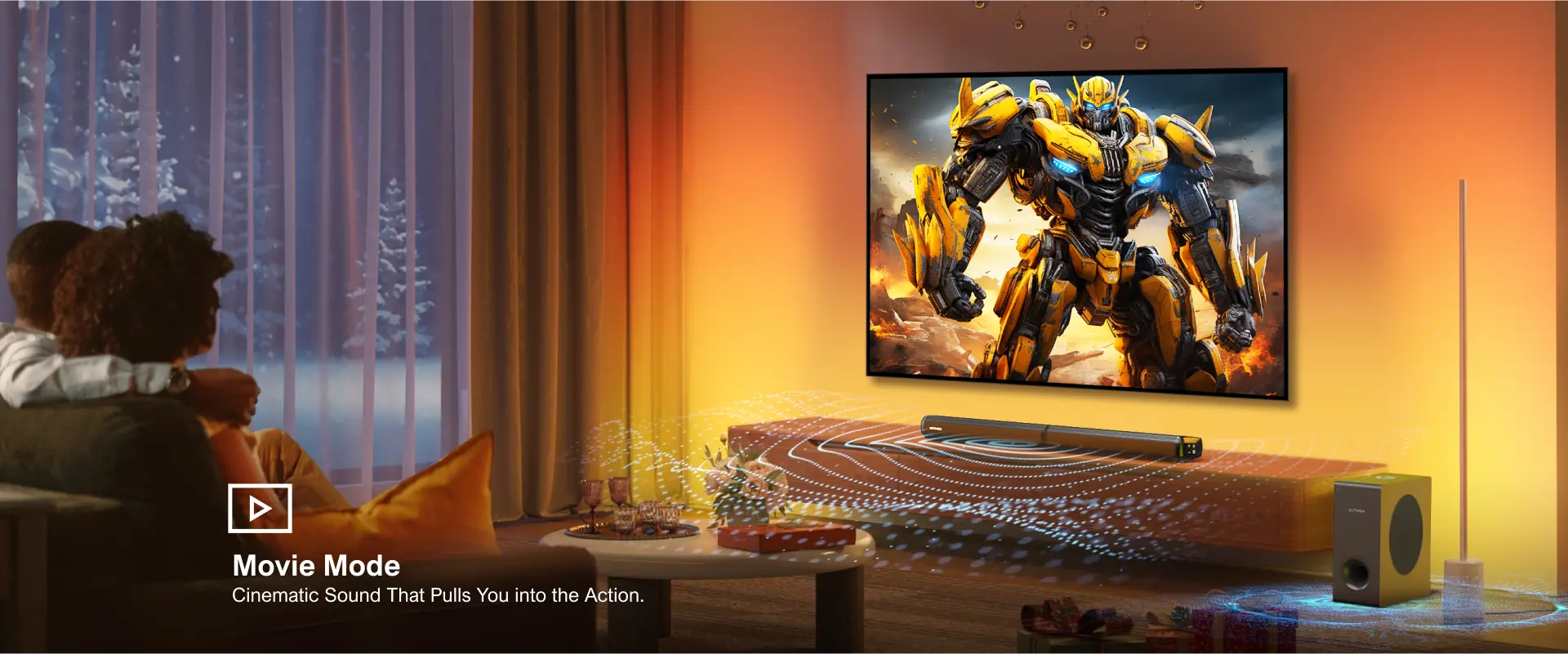 ULTIMEA Apollo S60 Detachable Soundbar