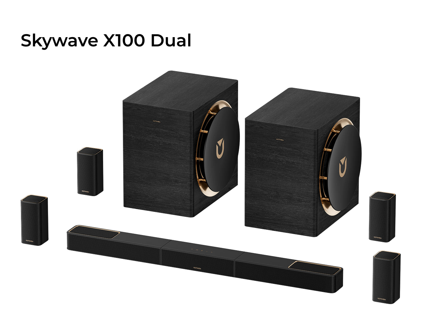 ULTIMEA Skywave X100 Dual | 9.2.6 Dolby Atmos Surround Soundbar