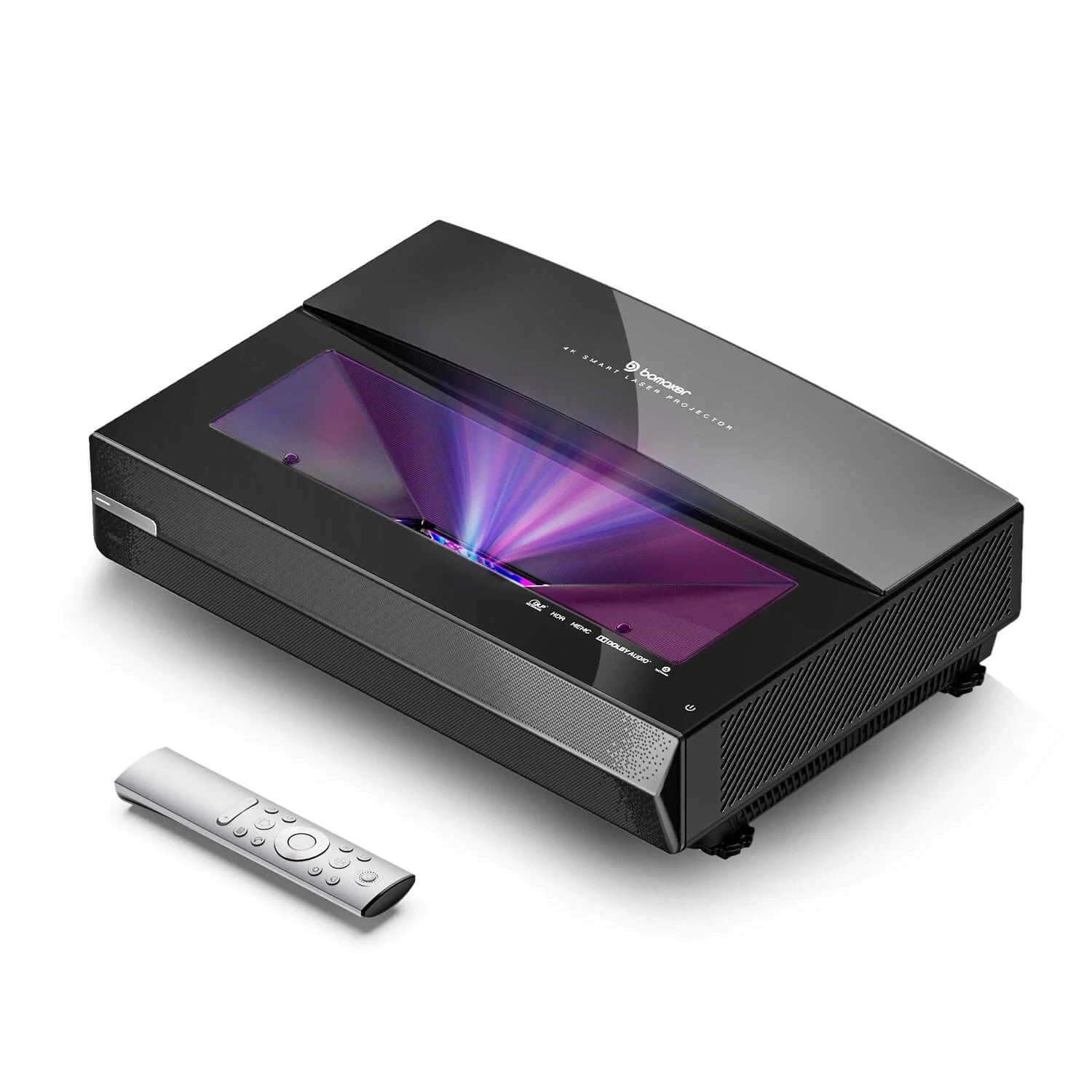 Bomaker Polaris 4K Ultra Short Throw Triple Laser Projector Bundle
