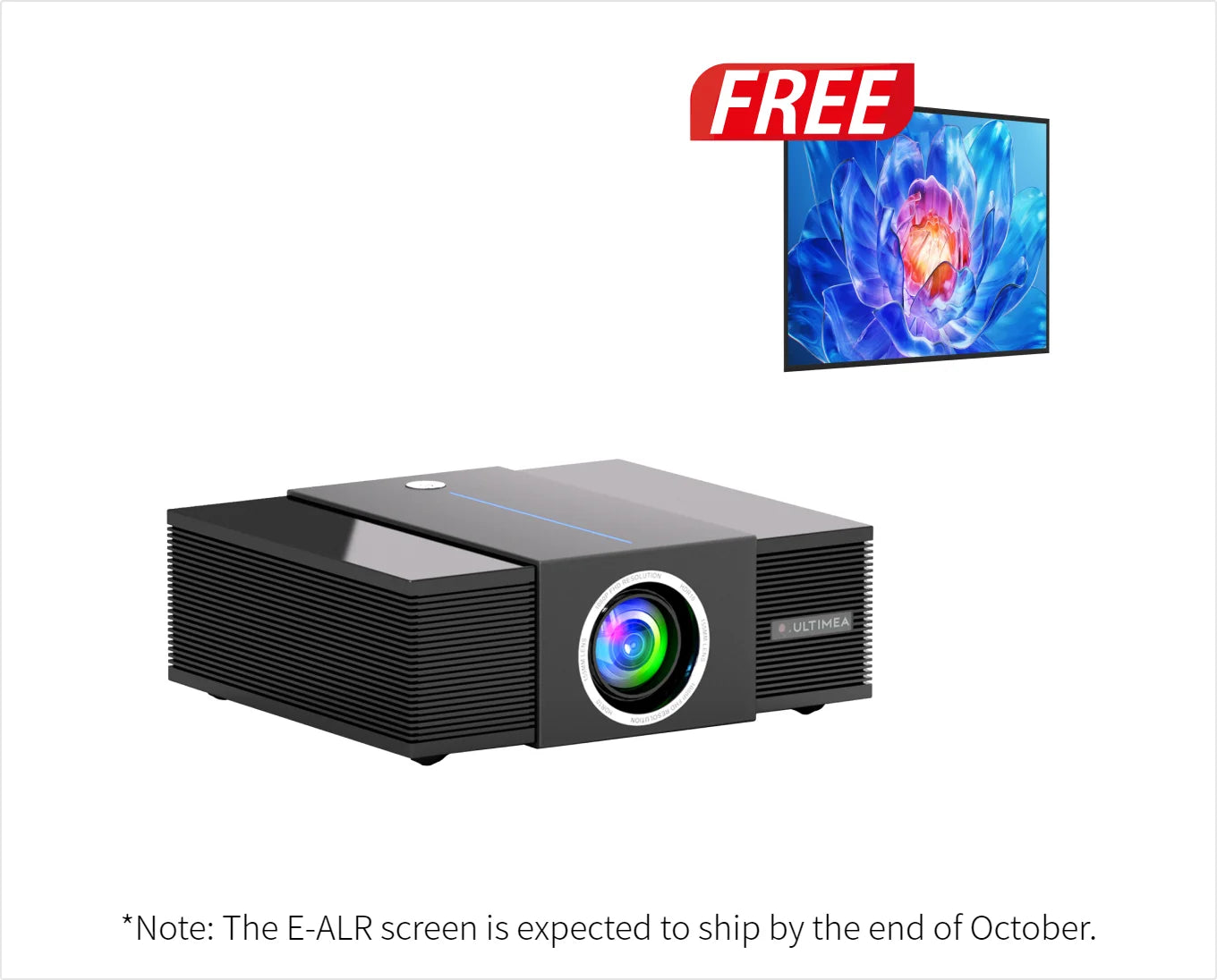Ultimea Apollo P60 | 1080P Smart Projector with 4K Support